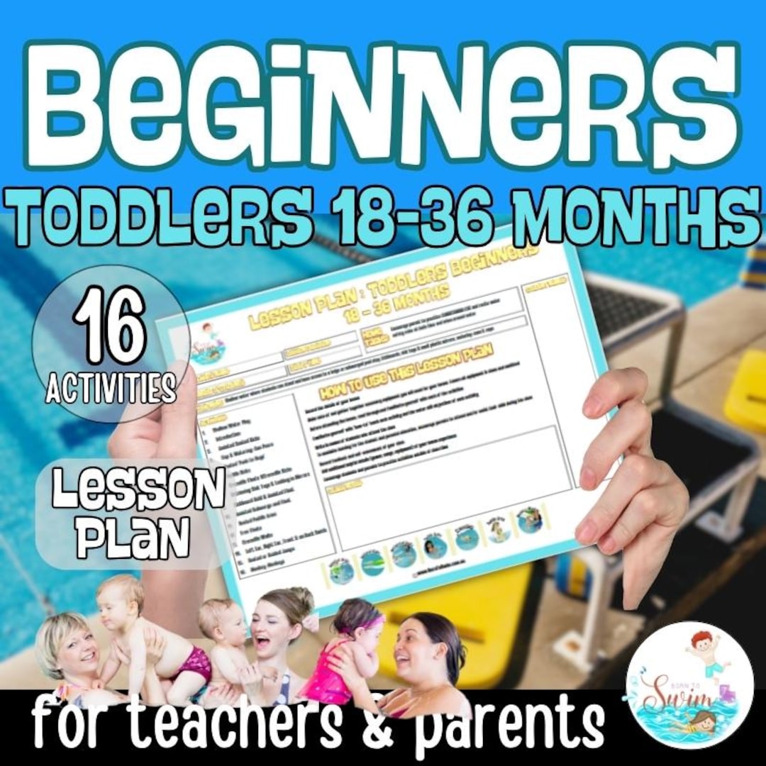 Toddler Learn-to-swim Lesson Plan: Aquatots Water Safety & Swim Skills ...
