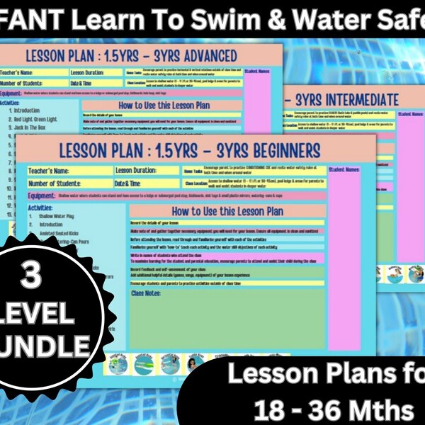 Toddler Lesson Plan - Etsy