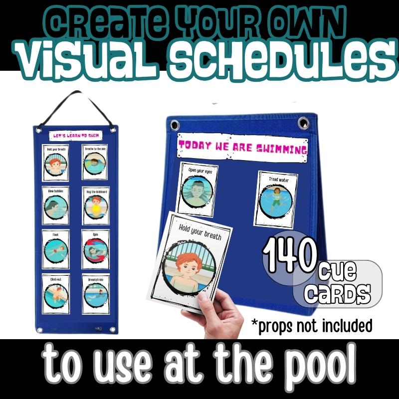 Swimming Visual Cues Flashcards: Special Needs Adaptive Swim Resources ...