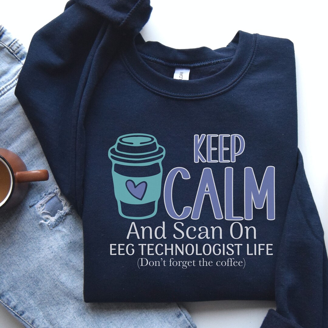EEG Tech Sweatshirt EEG Tech Apparel Gifts EEG Sweatshirt Gift for Eeg ...