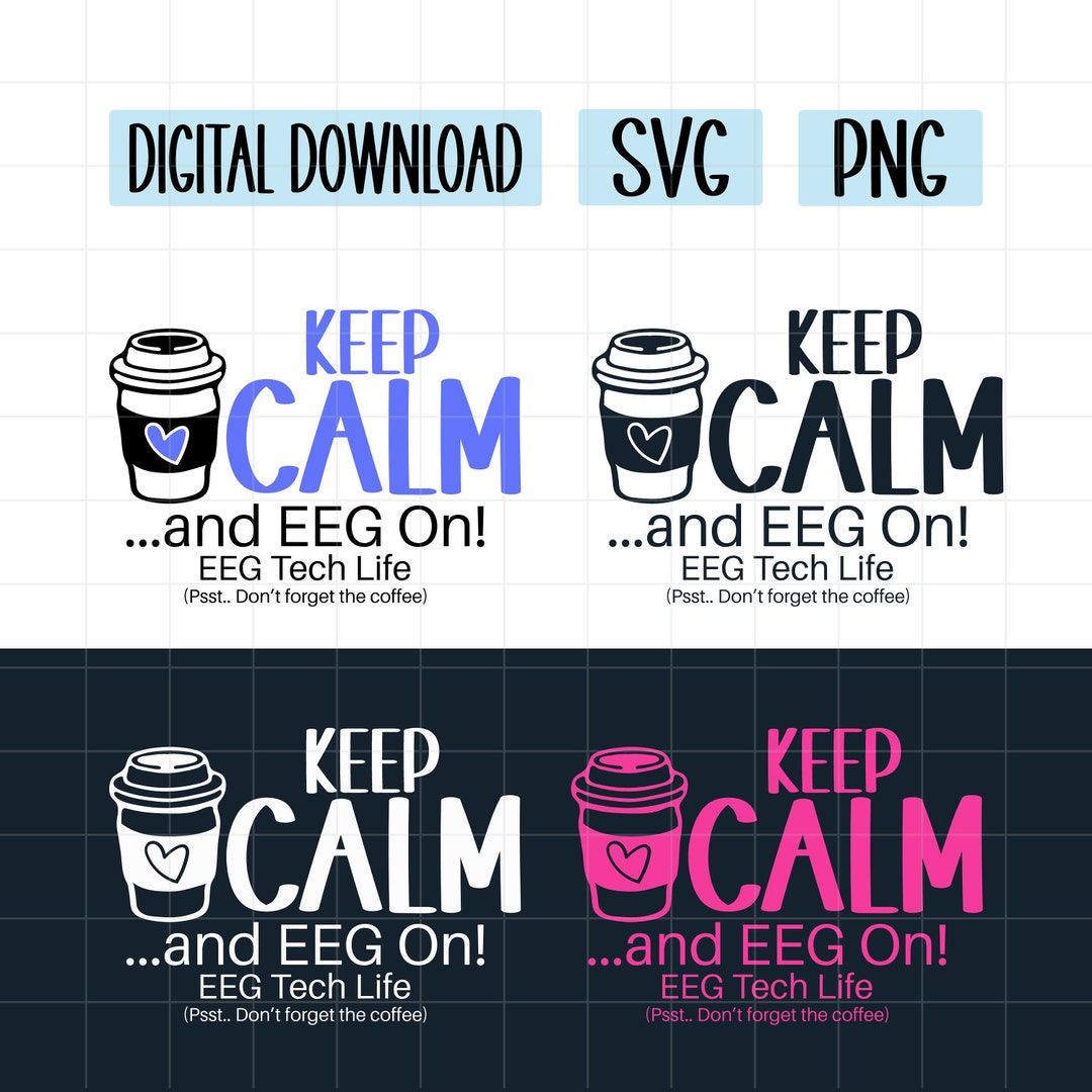 EEG Tech Svg Png EEG Svg Png Digital Download EEG Cutting Machine File ...