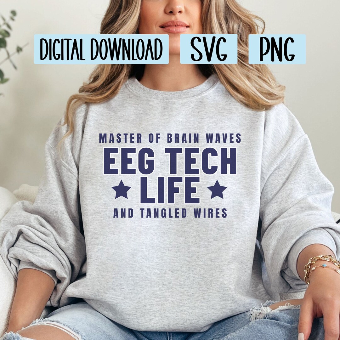 EEG Tech Svg Png EEG Svg Png Shirt Design Svg Cutting Machine Files ...