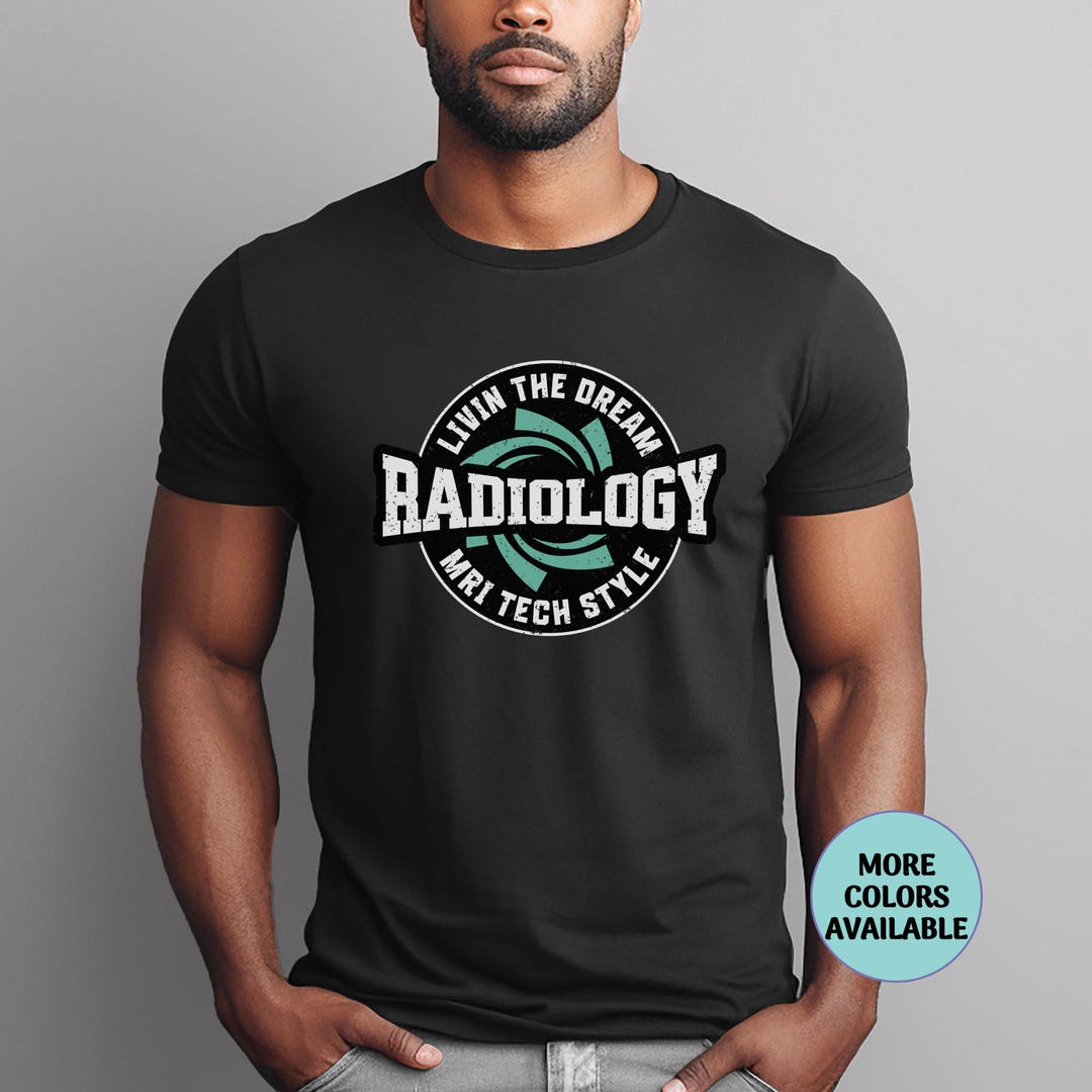 Men's Mri Tech Shirt Mri Tech Tshirts Radiology Shirt Mri Shirt Gift ...