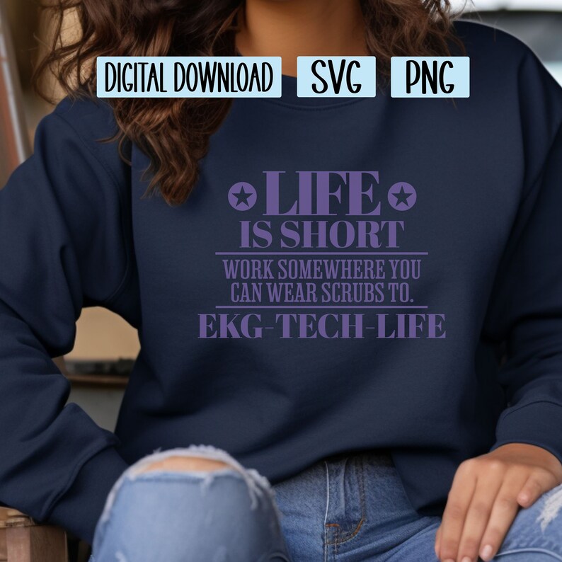 Ekg Tech Svg Png for Ekg Technician, Ekg Monitor Tech Svg Png, Ekg Cut ...