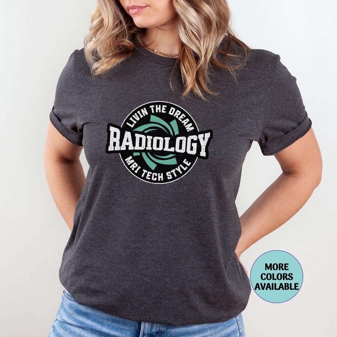 Women's Mri Tech Shirt Mri Tech Tshirts Radiology Shirt Mri Shirt Gift ...
