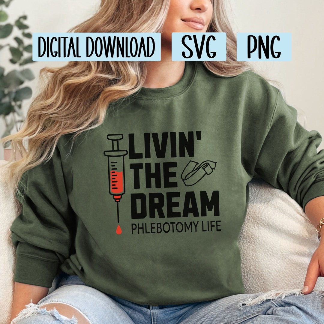 Phlebotomy Png Svg, Phlebotomist Svg Png, DTF Transfer Ready for Press ...