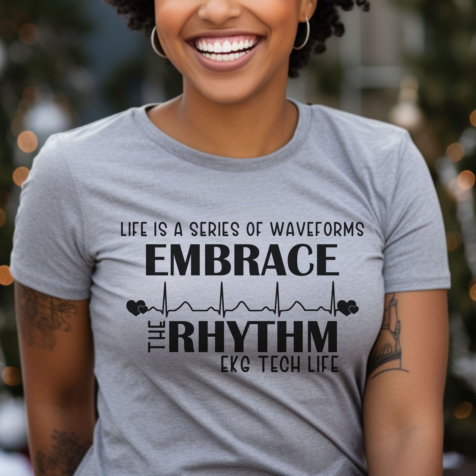 Cardiovascular Tech Gift, EKG Tech Gift, Telemetry Tech Shirt, EKG Tech ...