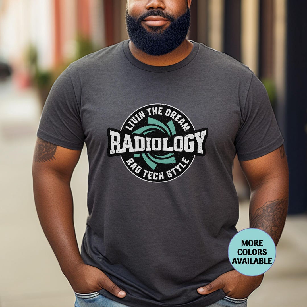 Men's Radiology Department Rad Tech Shirt Rad Tech Apparel Radiology ...
