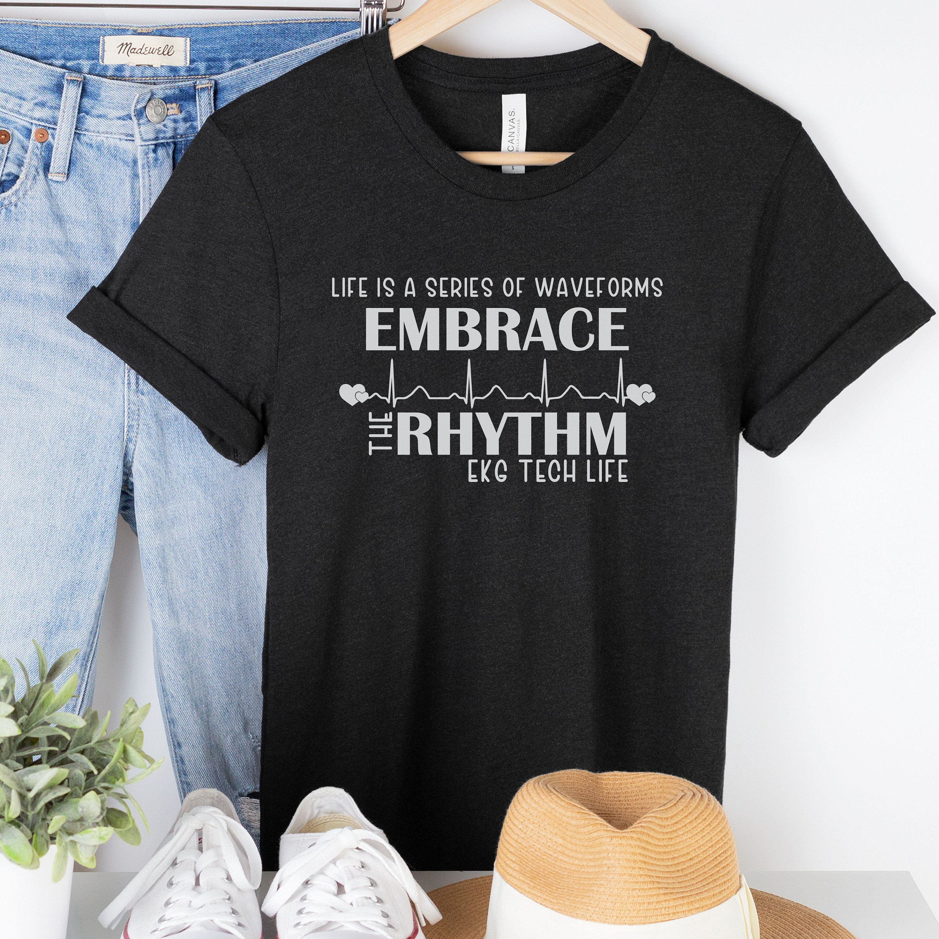 Cardiovascular Tech Gift, EKG Tech Gift, Telemetry Tech Shirt, EKG Tech ...