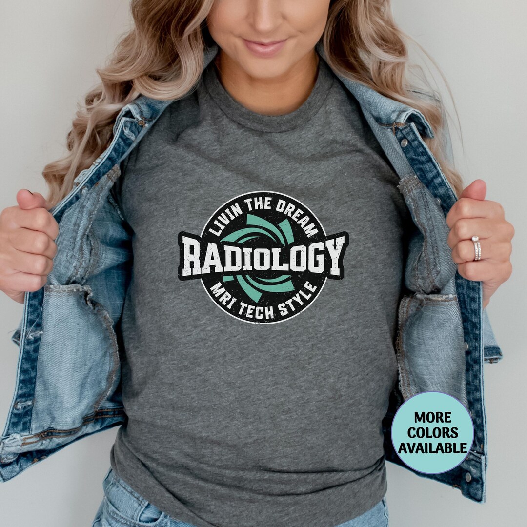 Women's Mri Tech Shirt Mri Tech Tshirts Radiology Shirt Mri Shirt Gift ...