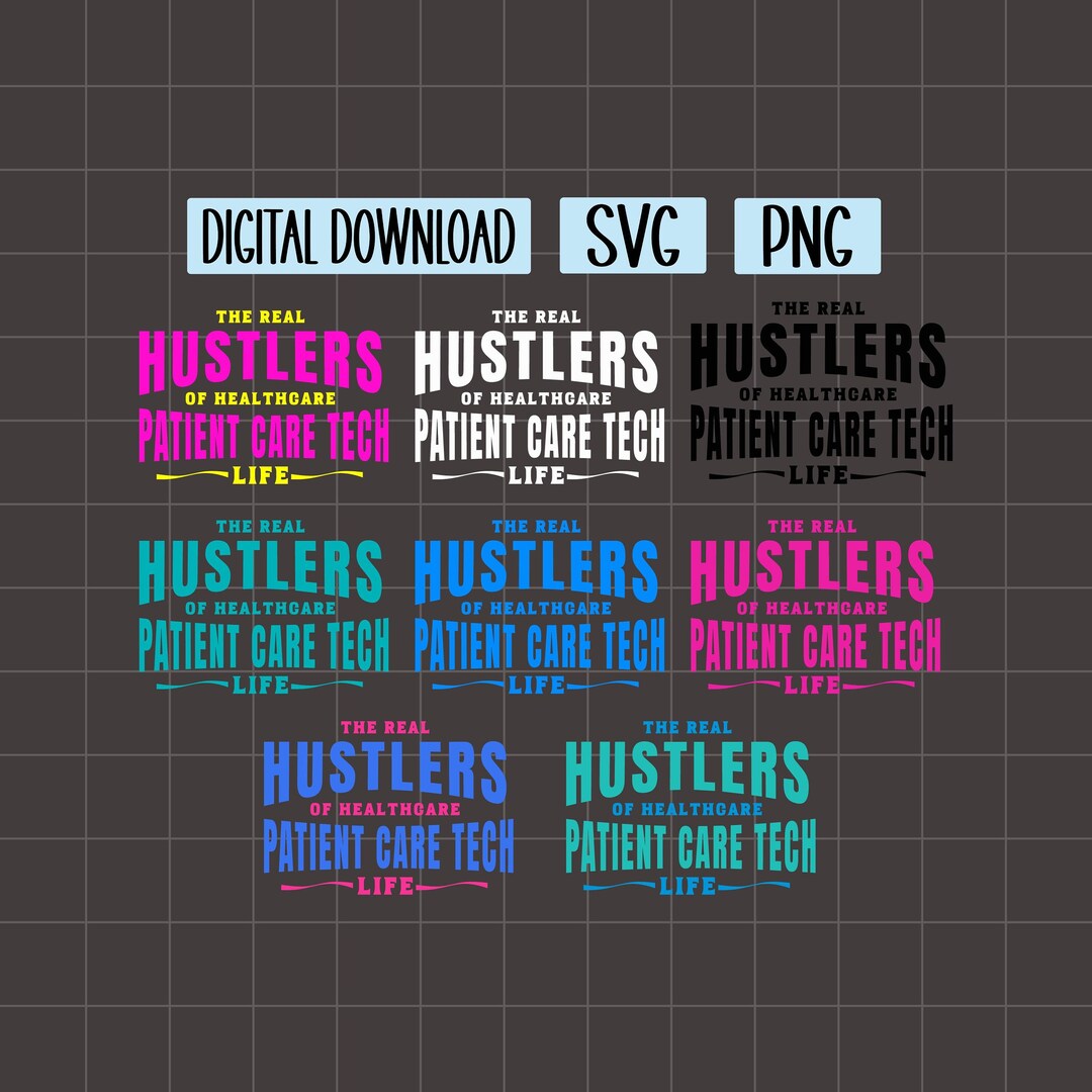 Patient Care Technician SVG, Patient Care Tech PNG, PCT Shirt Design ...