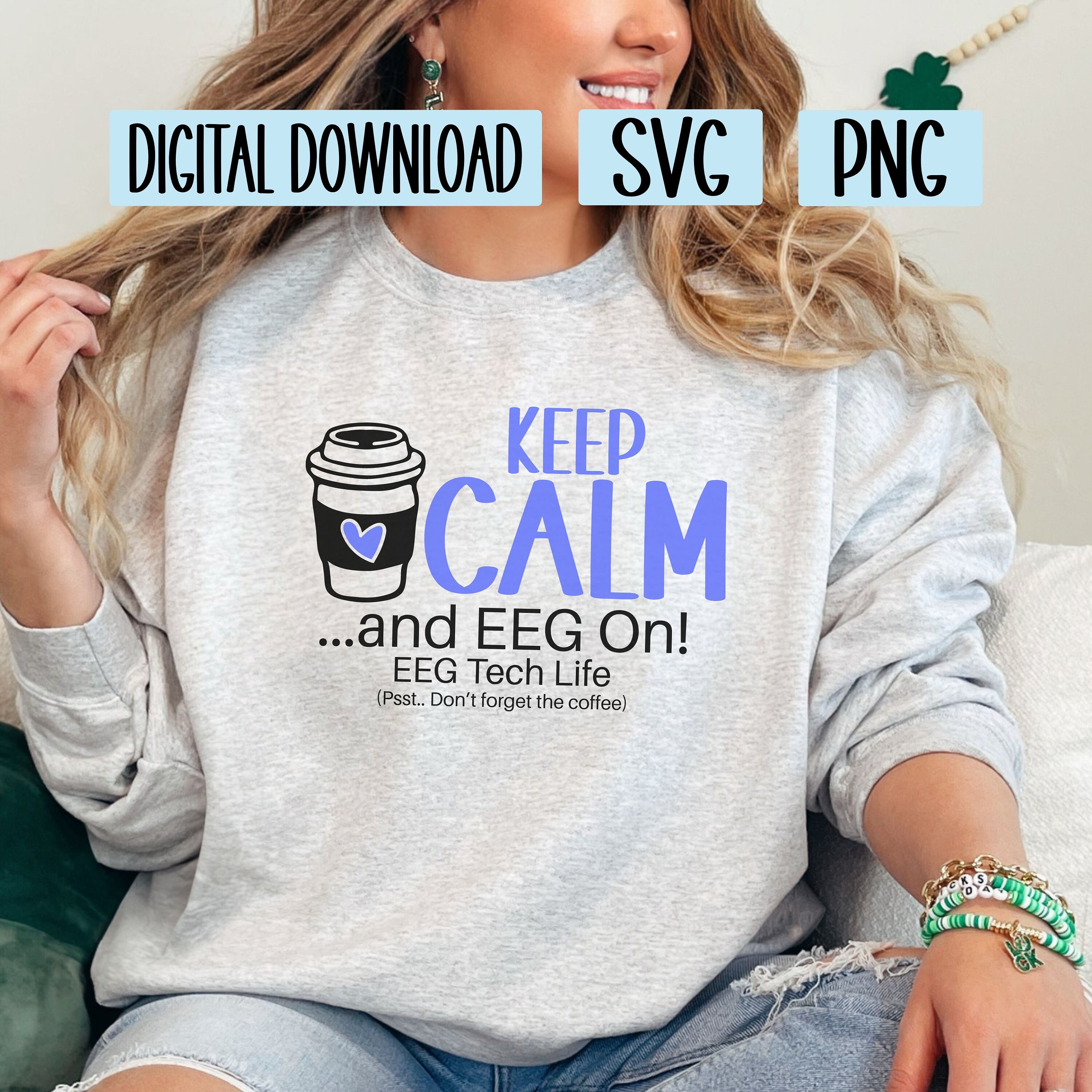 EEG Tech Svg Png EEG Svg Png Digital Download EEG Cutting Machine File ...