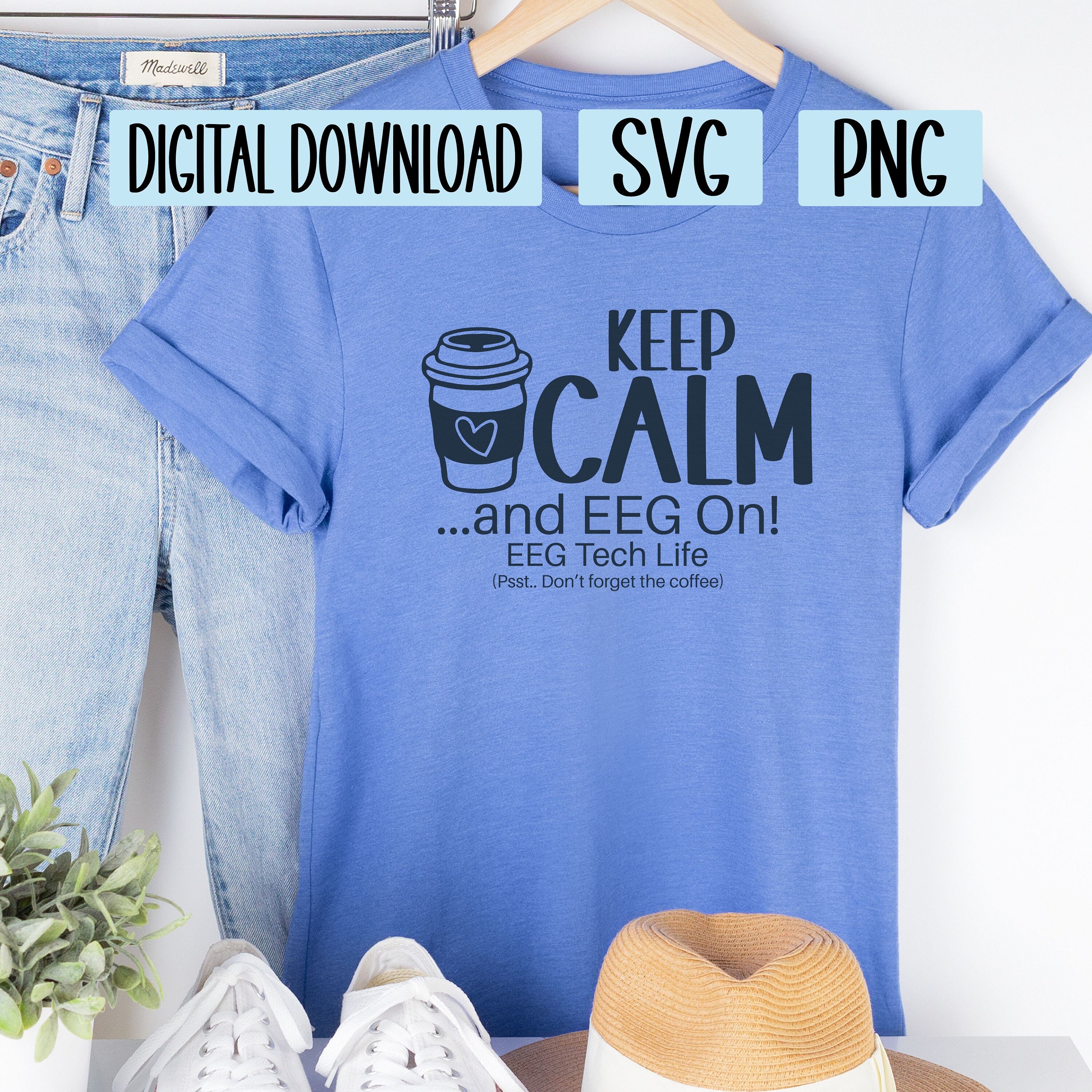 EEG Tech Svg Png, EEG Svg Png Digital Download, EEG Cutting Machine ...