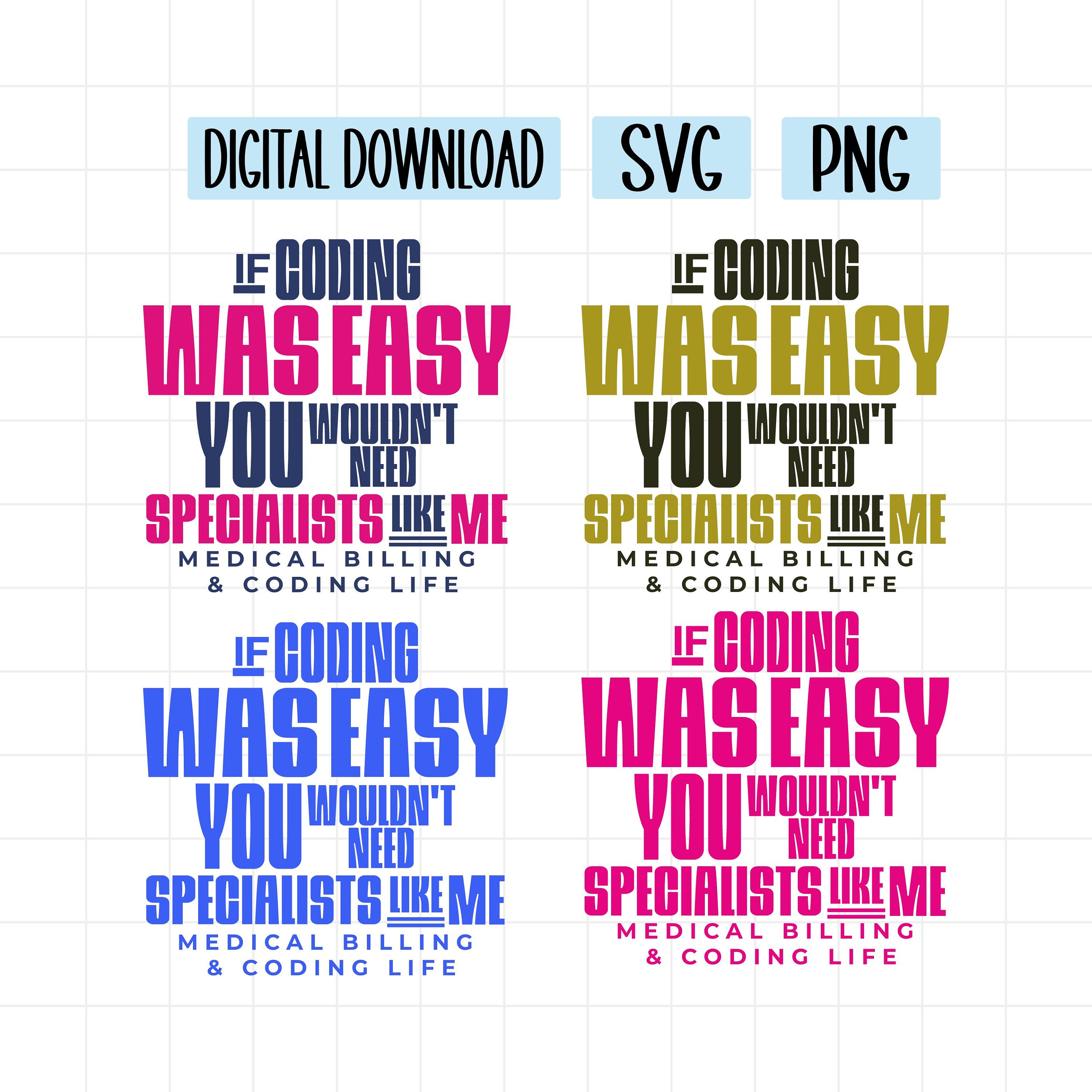 Coding Svg, Billing Svg, Cpt Coding, Billing and Coding Specialist ...