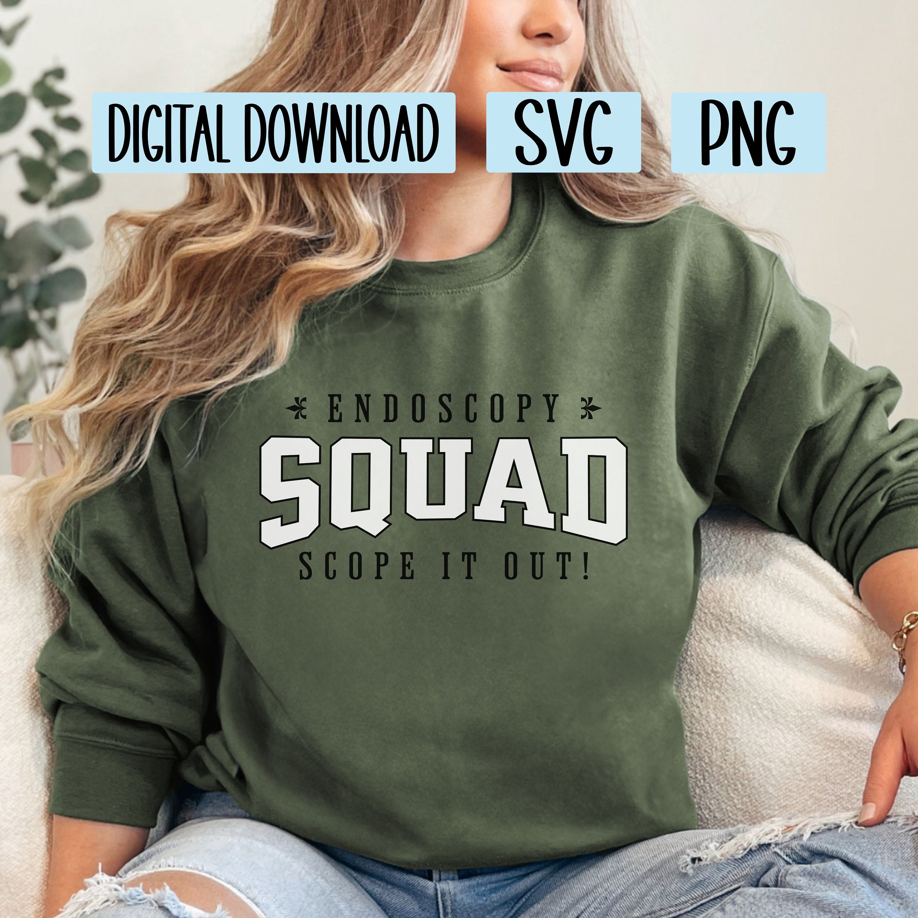 Endoscopy Squad Svg Png Shirt Design Endoscopy Tech Nurse Shirt Design ...