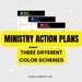 Ministry Action Plan (BLUE) - Etsy
