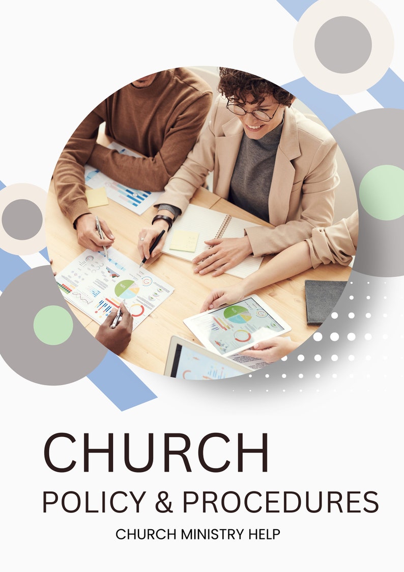 Church Policy & Procedures | Template | Editable Word Form | Human Resources | HR Forms ...