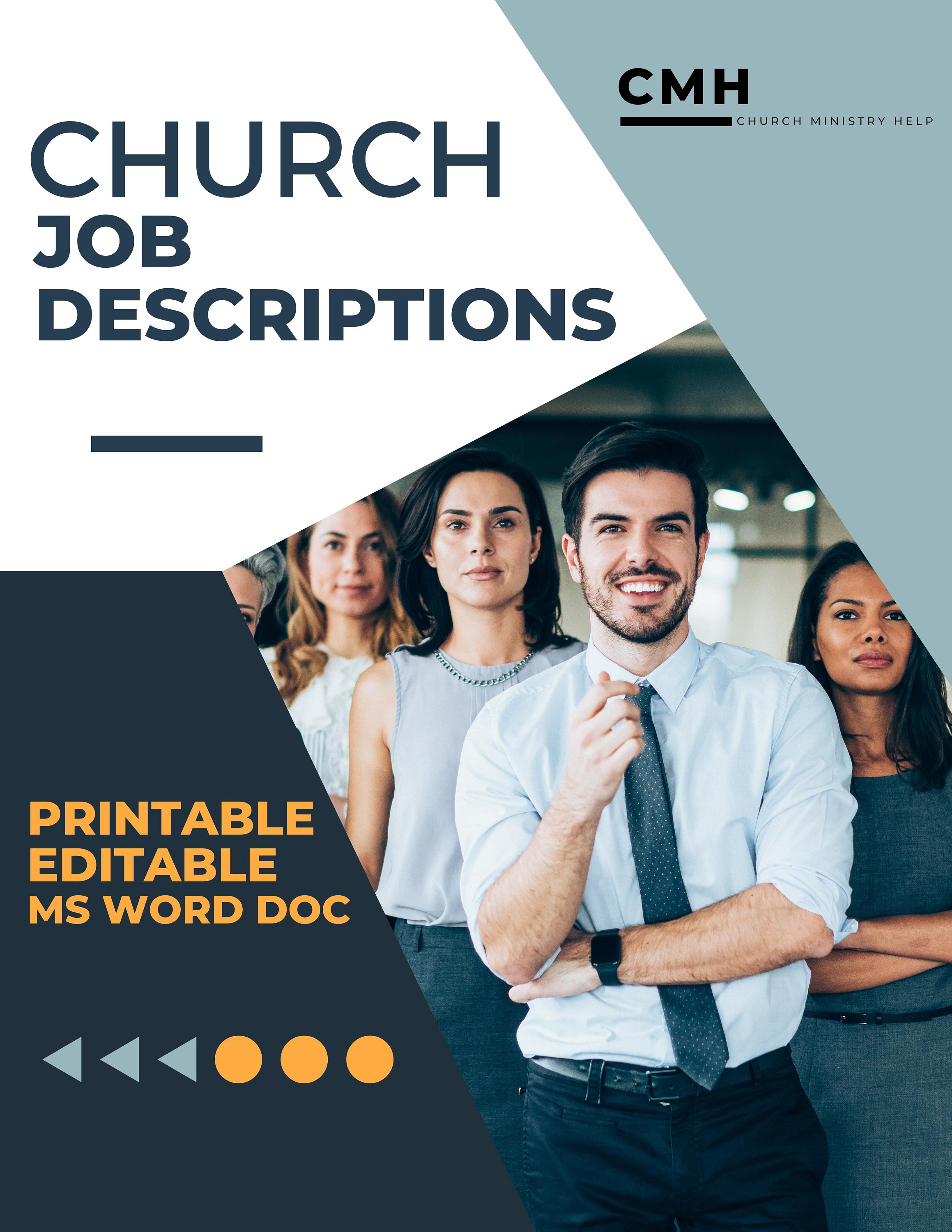 Church/ministry Job Descriptions | Printable | Editable | MS WORD | Download - Etsy