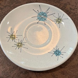 Starburst Saucers - Franciscan Atomic MCM Dishware Replacements to Be ...