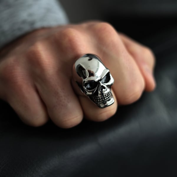 Skull Ring - Etsy