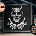 Devil Reaching Out Hands: Satan Demon Art PNG SVG Clipart Graphic ...