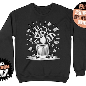 Raccoon Singing and Dancing Inside a Garbage Can - Funny Trash Panda ...