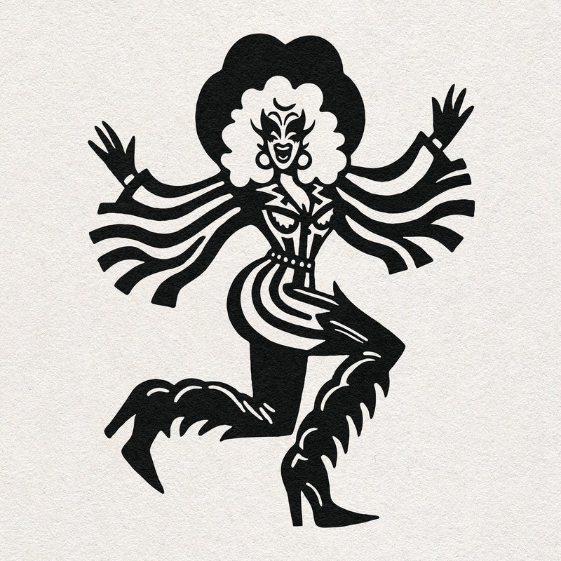 Drag Queen Svg - Etsy