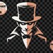 Spooky Magician Scary Halloween Art Graphic Illustration Transparent ...