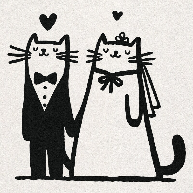 Cat Wedding Favor - Etsy