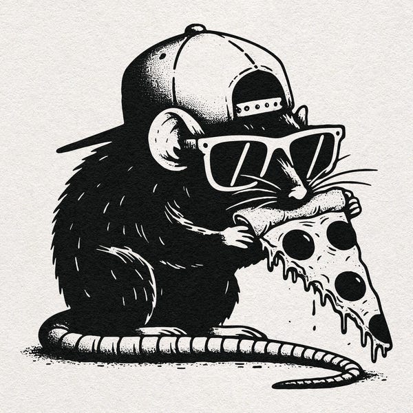 Pizza Rat - Etsy
