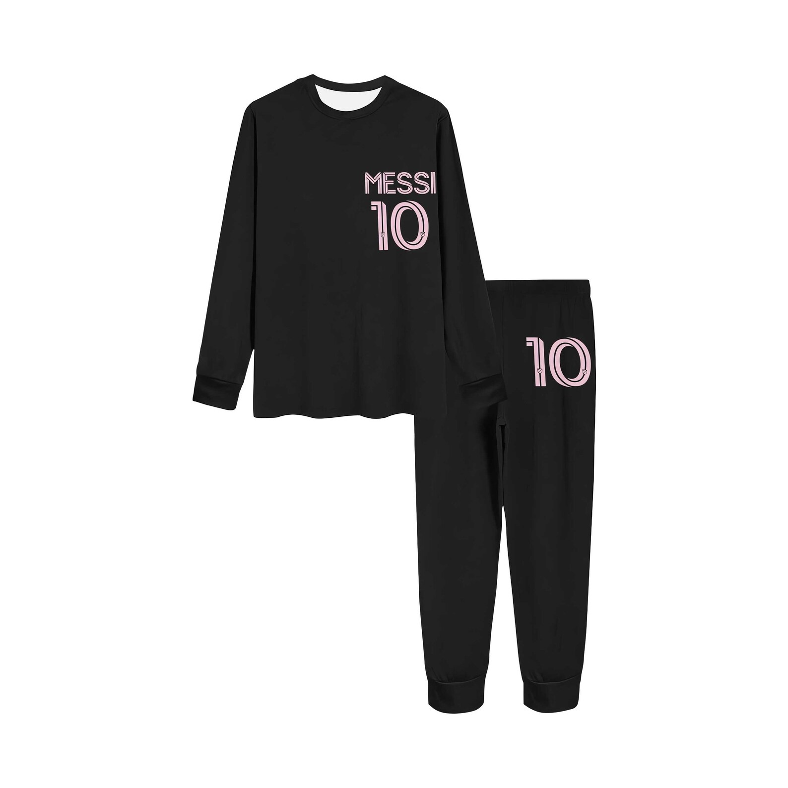 Leo Messi 10 Miami Soccer Messi Kids Pajamas Soccer Birthday Gift Messi ...
