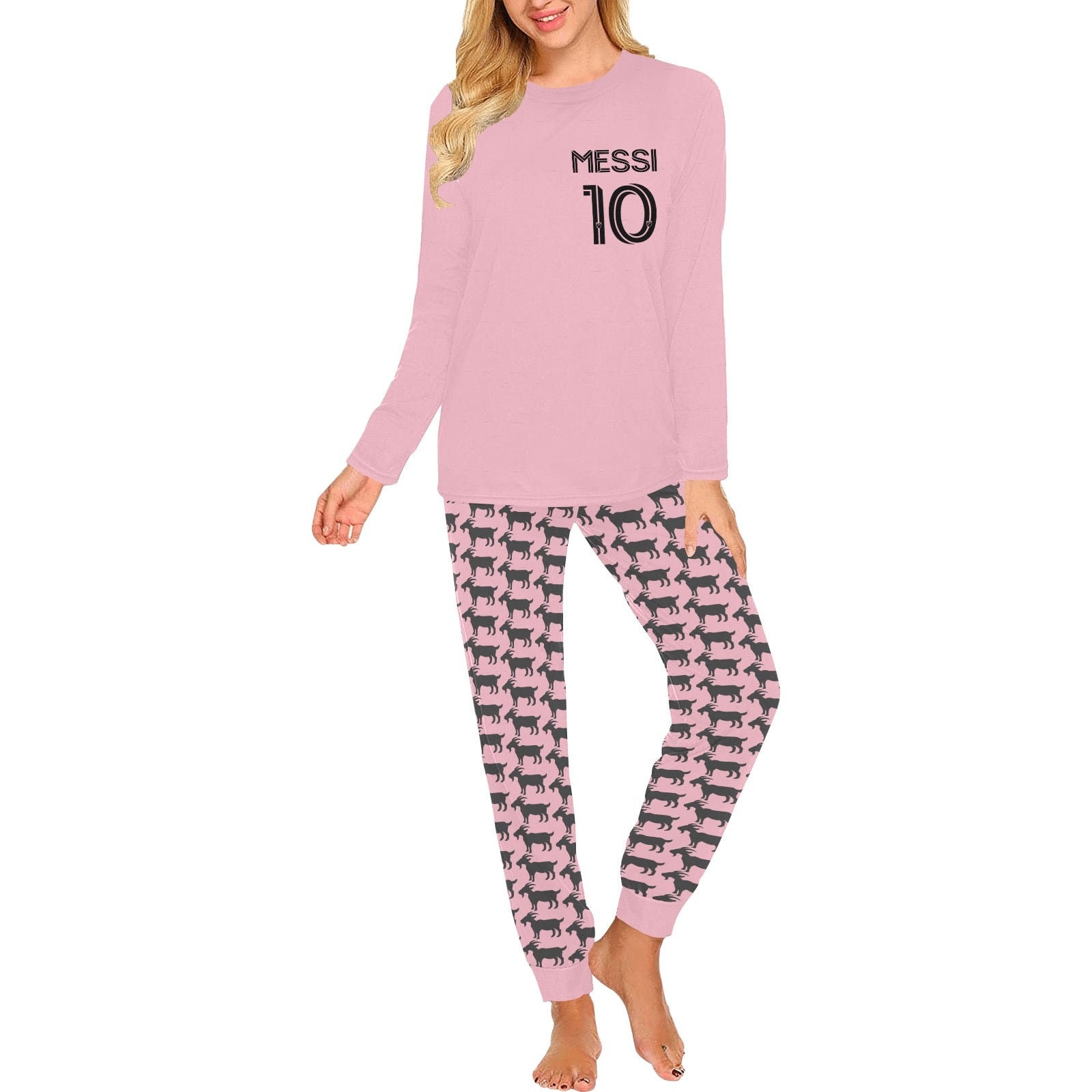Women's Messi Pajamas Leo Messi 10 Miami Soccer - Etsy