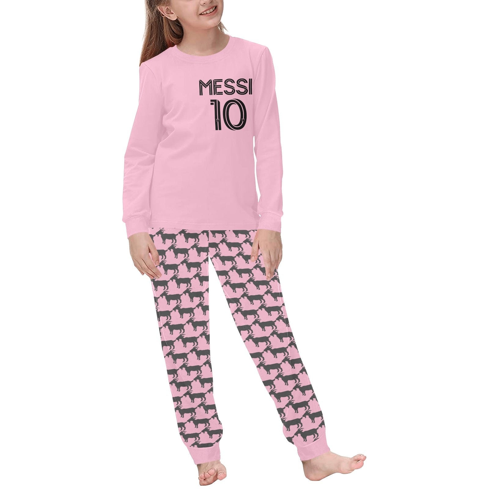 Leo Messi 10 Miami Soccer Messi Kids Pajamas Soccer Birthday Gift Messi ...