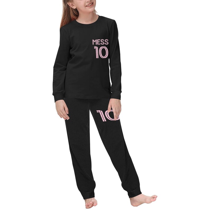 Leo Messi 10 Miami Soccer Messi Kids Pajamas Soccer Birthday Gift Messi ...