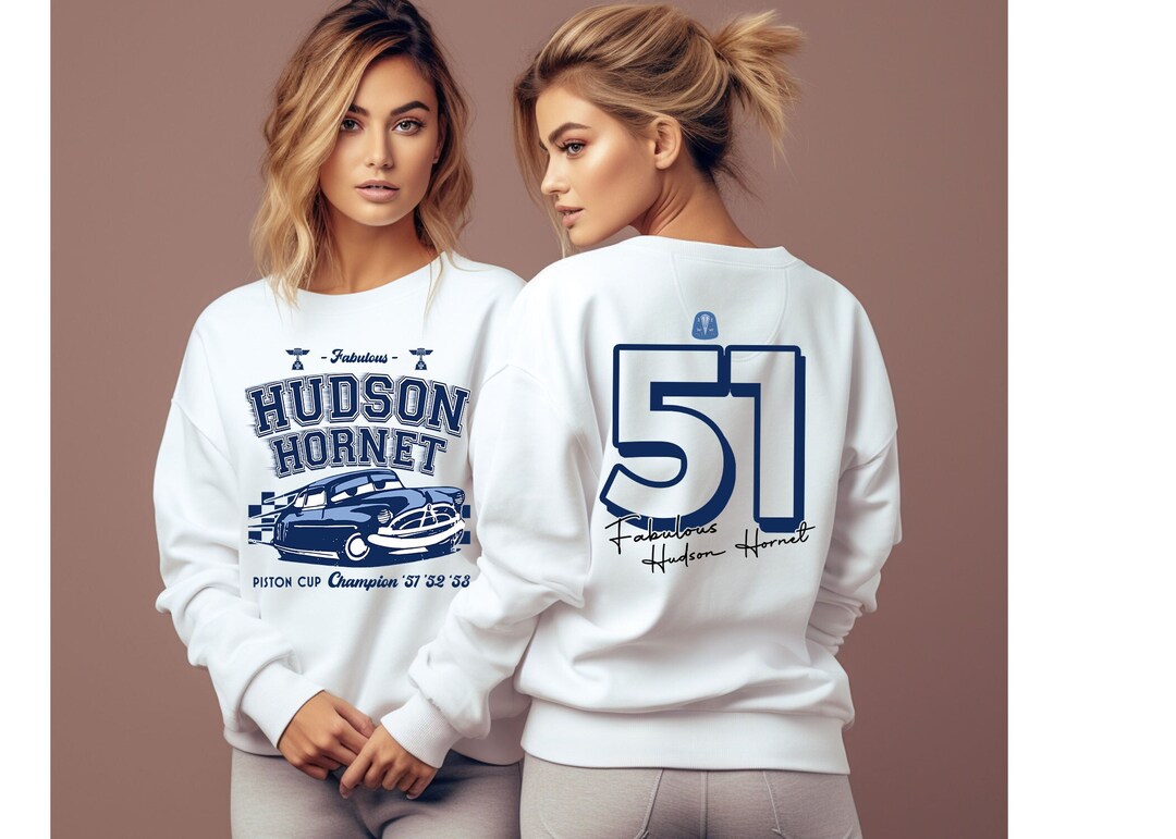 Disney Cars, Doc Hudson, Double-sided Sweater, Fabulous ,hudson Hornet ...