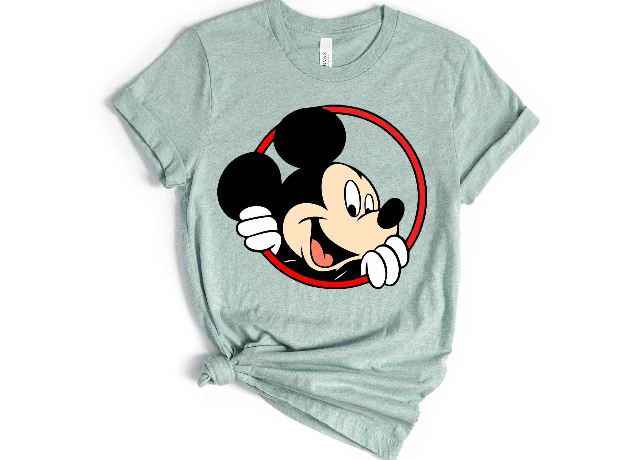 Micky Mouse Shirt Micky Mouse Pose Shirt Micky Holiday - Etsy