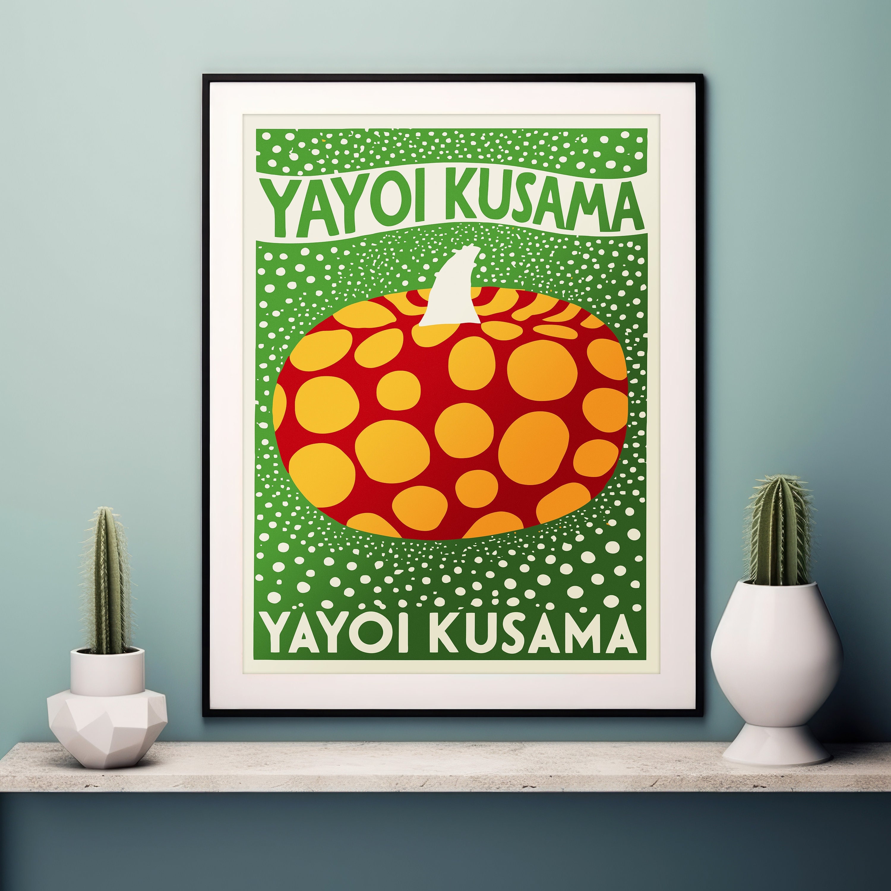 Yayoi Kusama Poster, Yayoi Kusama Print, Yayoi Kusama Museum Exhibition ...