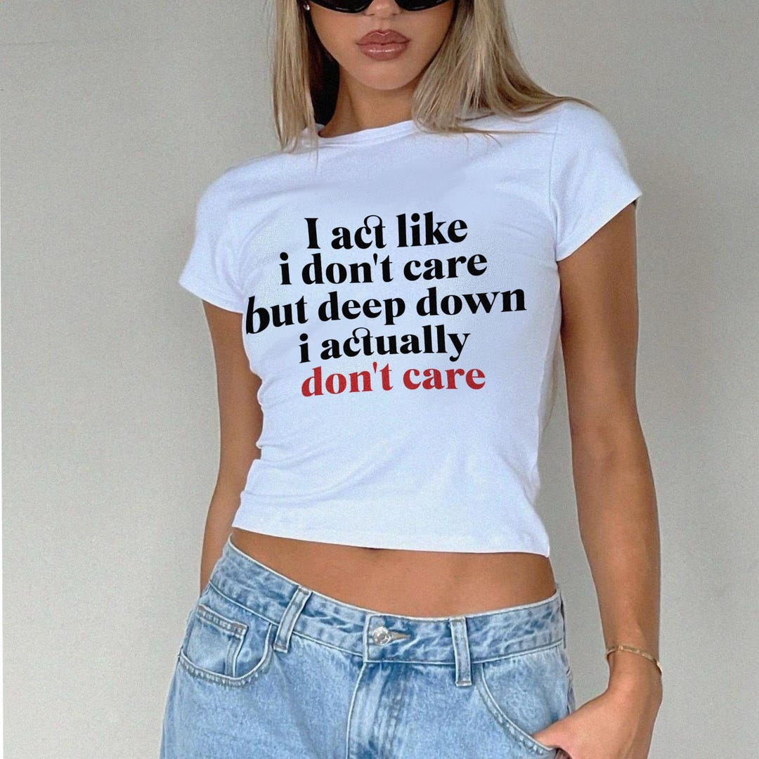 Unbothered Queen Graphic Tee Sarcastic Soft Style Baby Tee Zero Care ...