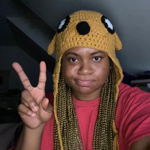 Adventure Time Jack Beanie Hat/ Adventure Time/ Jack Hat/ Crochet ...