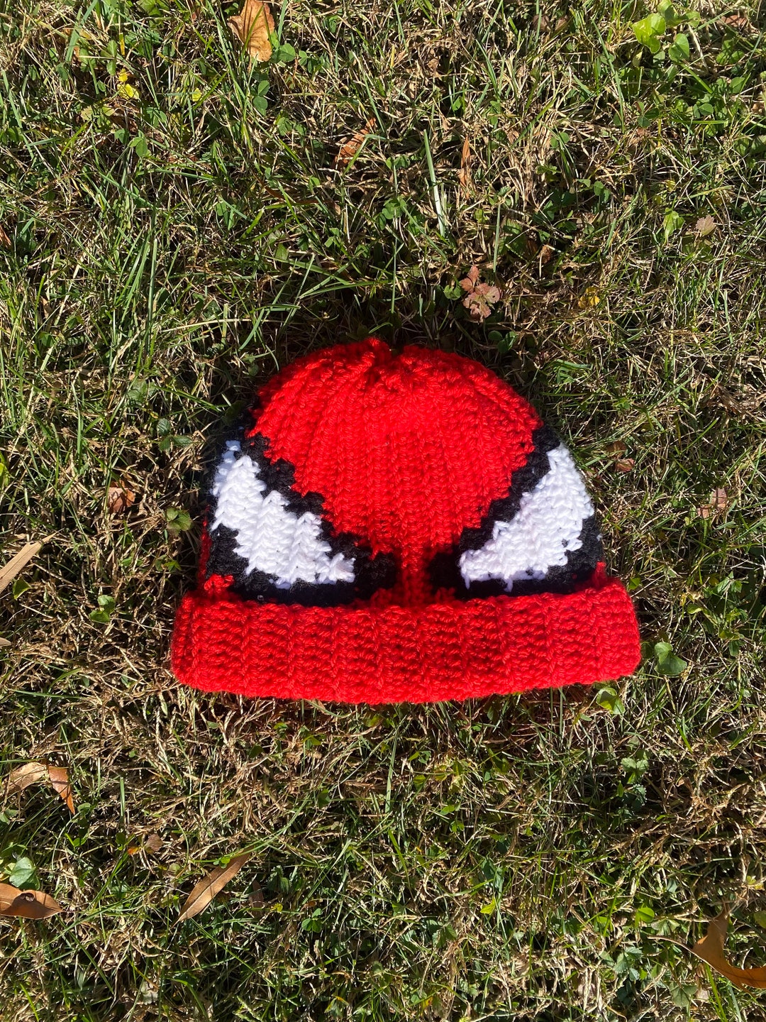Spider-man Crochet Beanie/spider-man Beanie/winter Beanies/ Snow ...