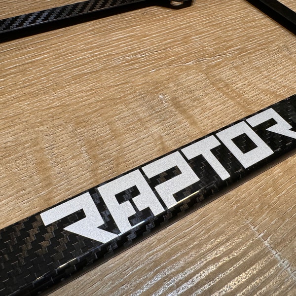 Ford Raptor License Plate Frame - Etsy