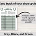 Farrier Log, Farrier Record Keeping, Farrier Chart, Horseshoe Schedule ...