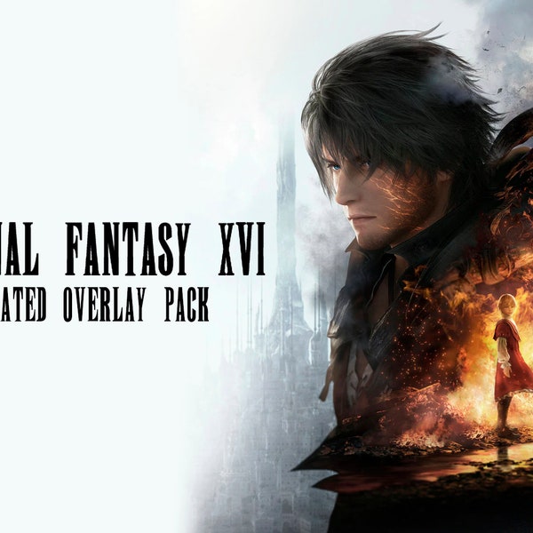 Final Fantasy Twitch Overlay - Etsy