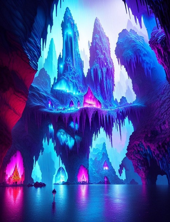 Colorful Crystal Cave