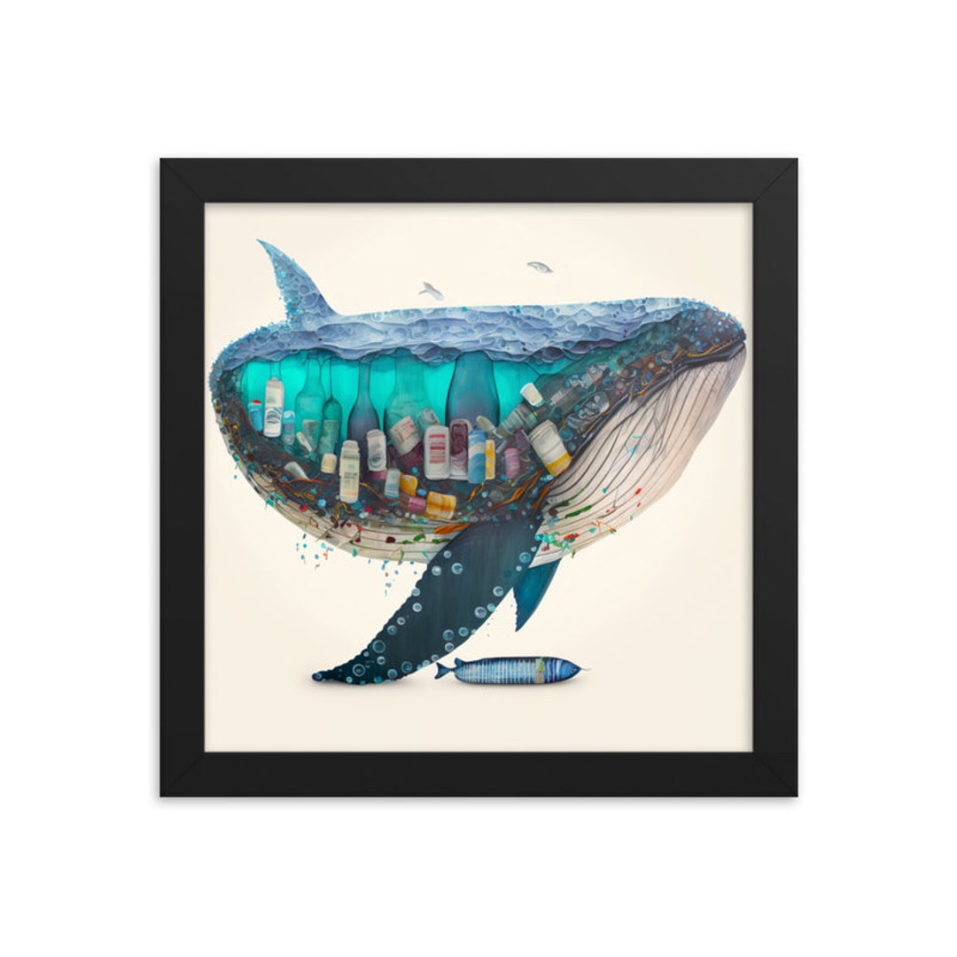 Whale Plastic Pollution - Etsy