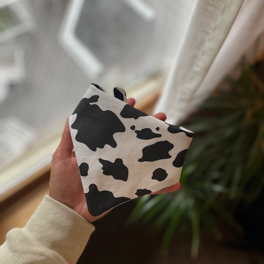 Cow Print Bandana - Etsy