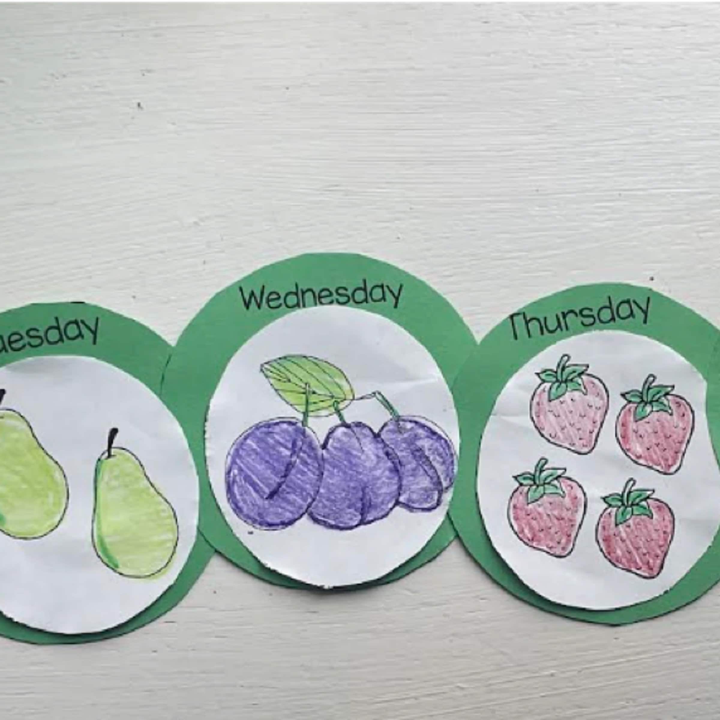 The Very Hungry Caterpillar - Craft - Etsy