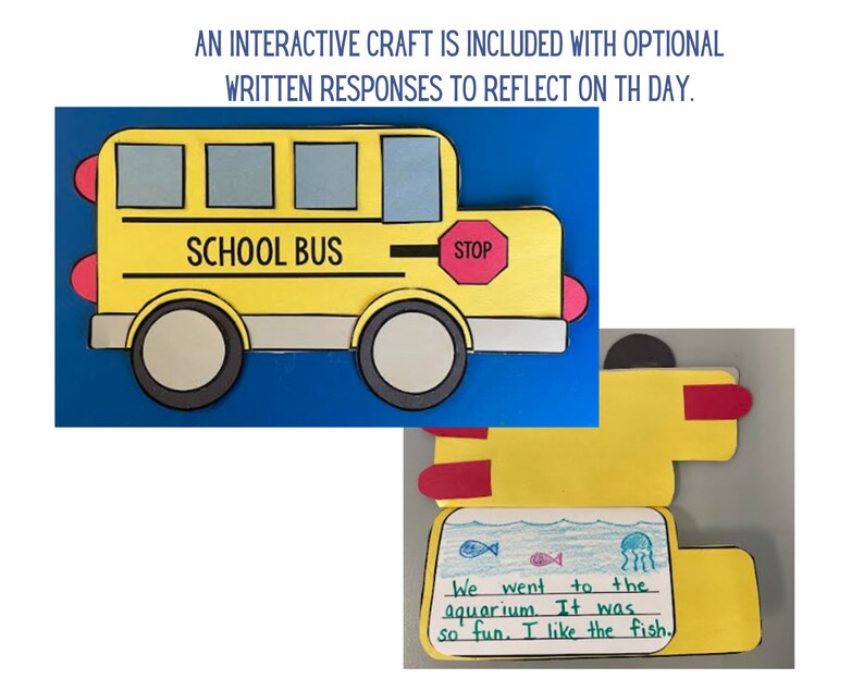 Field Trip - Printables - Reflection Sheets, Worksheets, Books, Mini ...