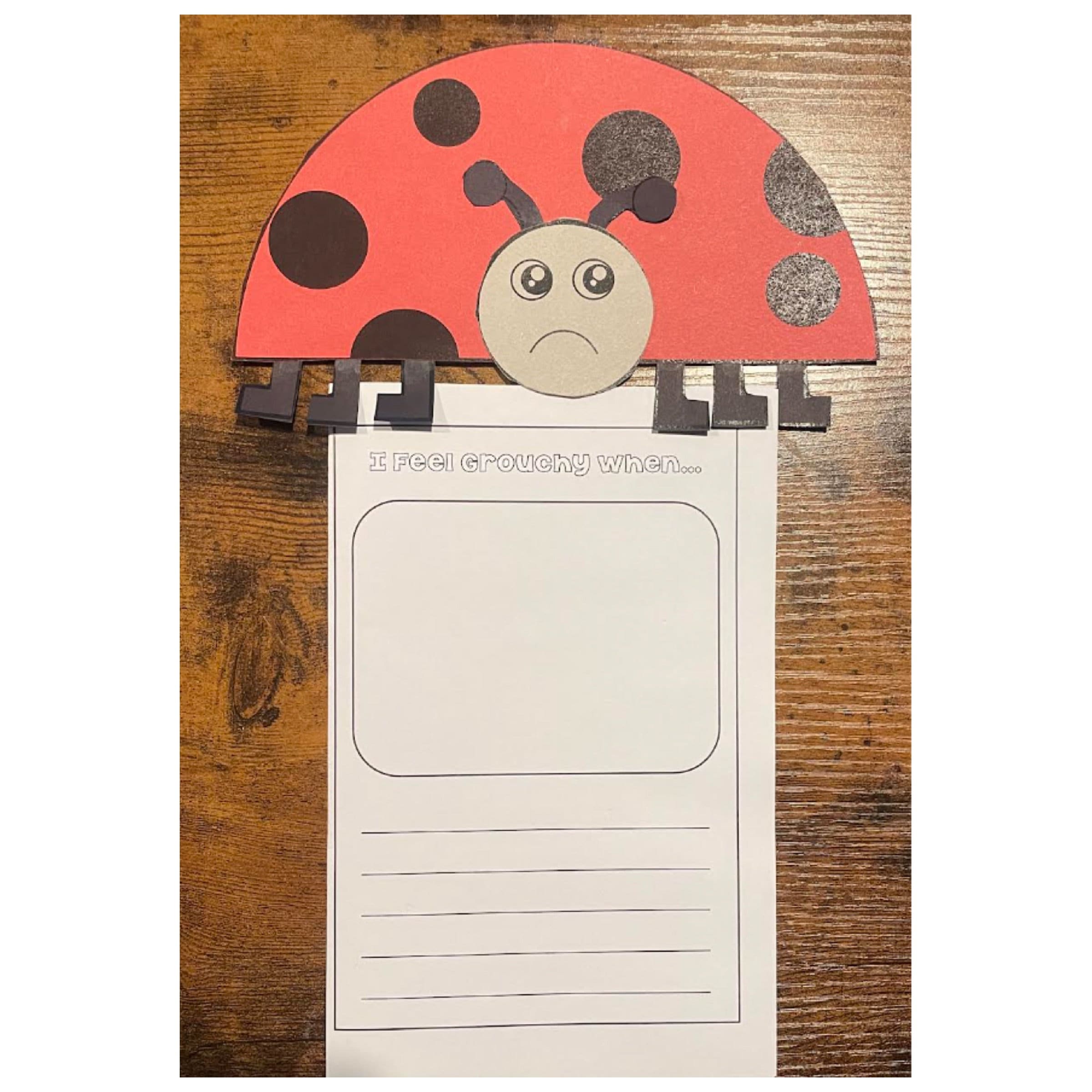 The Grouchy Ladybug - Printable Craft - Digital - Etsy