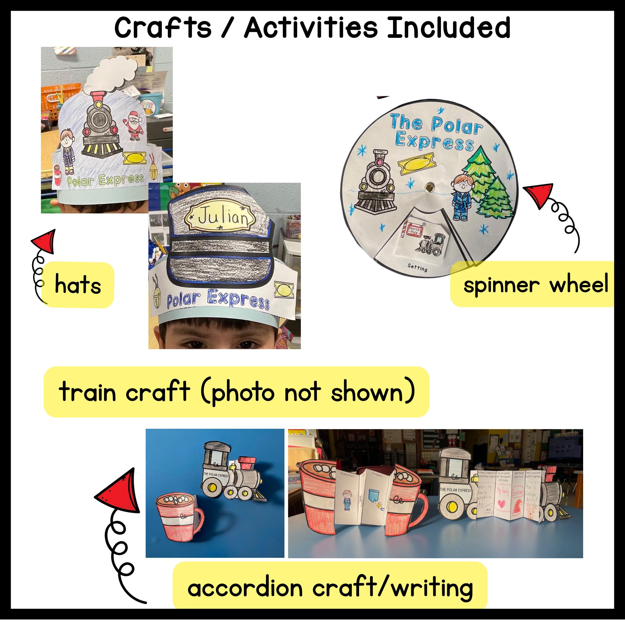 The Polar Express - Literacy and Craft Unit - Printable - Etsy